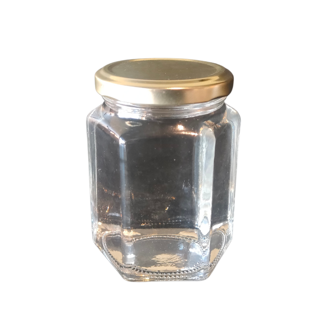 Frasco Hexagonal 290ml – JGS beekeeping